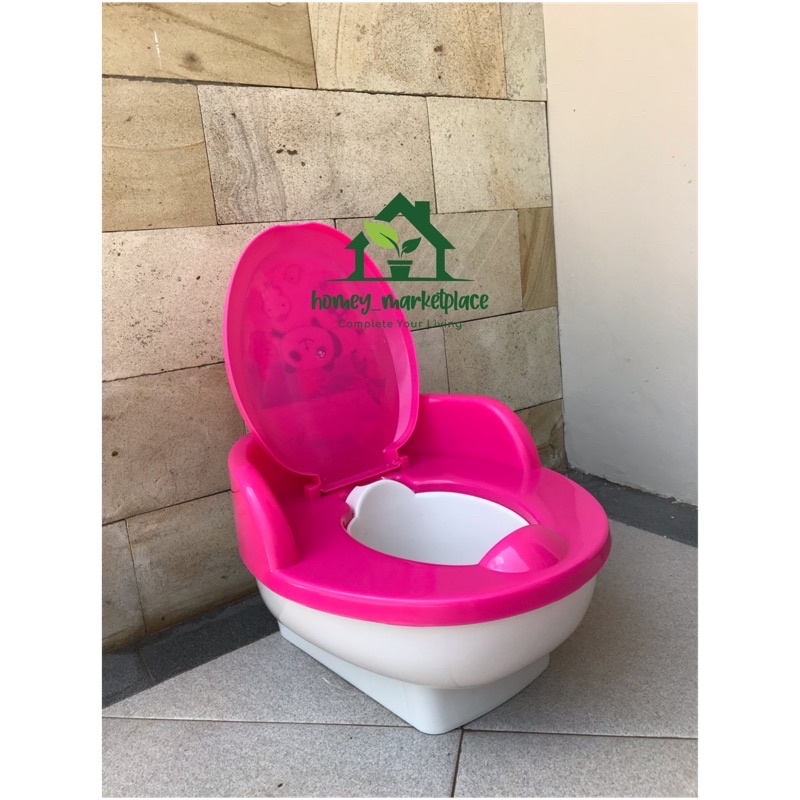 Jual PISPOT ANAK GREEN LEAF/POTTY TRAINING SEAT PORTABLE/PISPOT ...