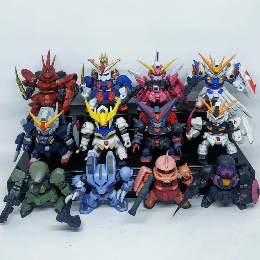 Jual Action Figure Converge Gundam Chibi Artikulasi Original (B ...