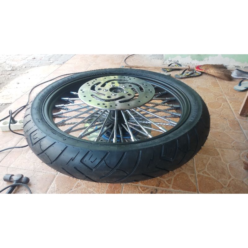 Jual velg harley davidson ultra lengkap dengan ban shinko sr777 | Shopee Indonesia