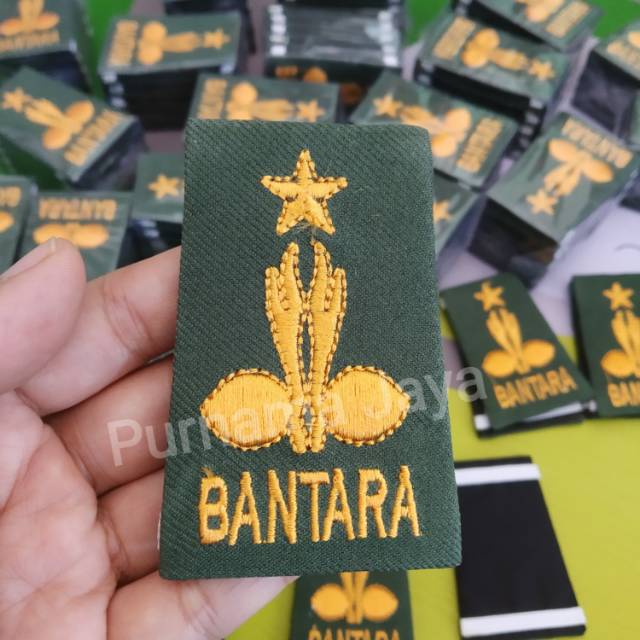 Jual TKU BANTARA PRAMUKA BIASA, PANGKAT BANTARA BORDIR BIASA Indonesia ...
