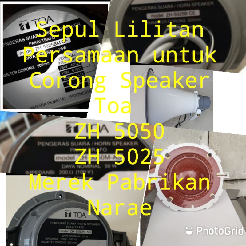 Jual sepull sepul Merek Narae persamaan penganti corong speaker merk ...