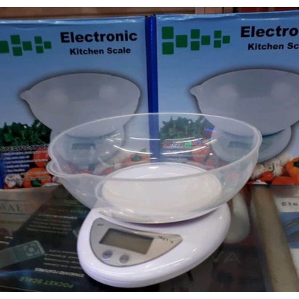 Jual TIMBANGAN DIGITAL KUE ATAU DAPUR MANGKOK 5 KG FREE BATERAI | Shopee Indonesia