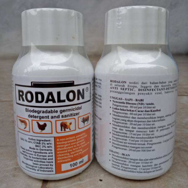 Jual Rodalon antiseptic unggas dan hewan lainya penhilang kutu dan hama ...