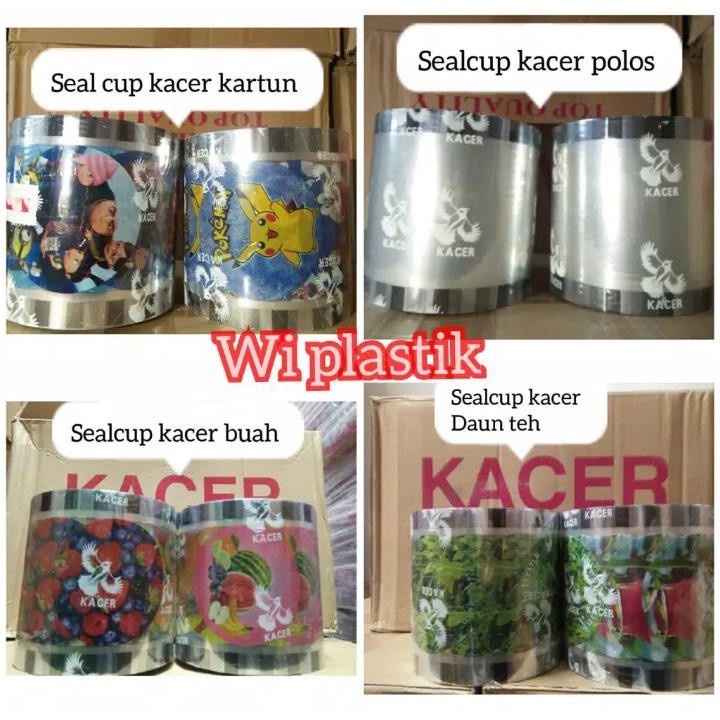 Jual Sealer Cup KACER Gambar / Sealer Cup Motif / Lid Gelas Kartun ...