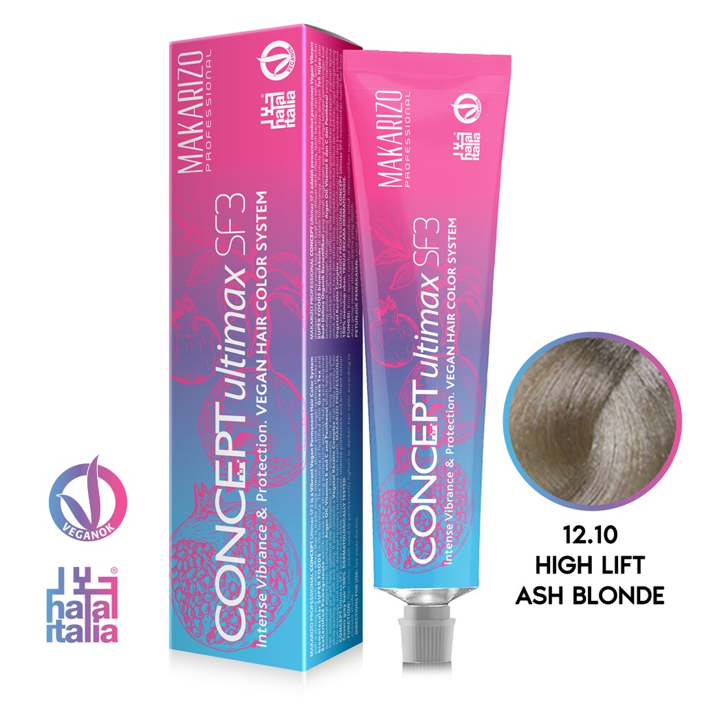 Jual Concept Ultimax Hair Color SF3 12.10 High Lift Ash Blonde 90ml ...