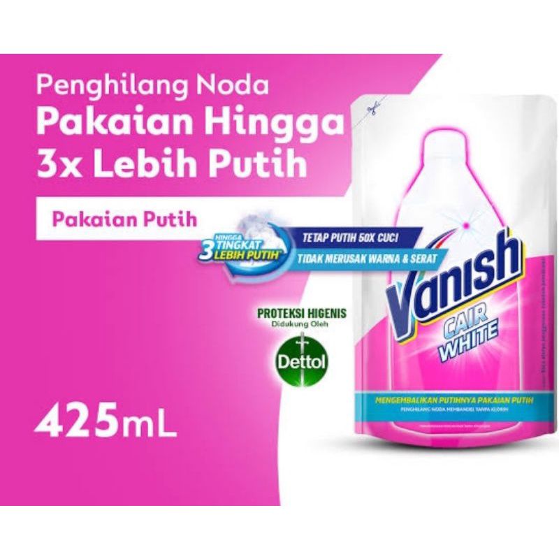 Jual Vanish Cair White 425ml | Shopee Indonesia