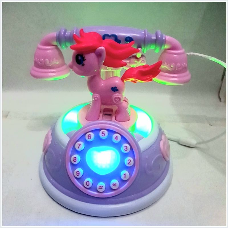 Jual Mainan Telepon Teleponan Anak Telephone Kuda Pony | Shopee Indonesia