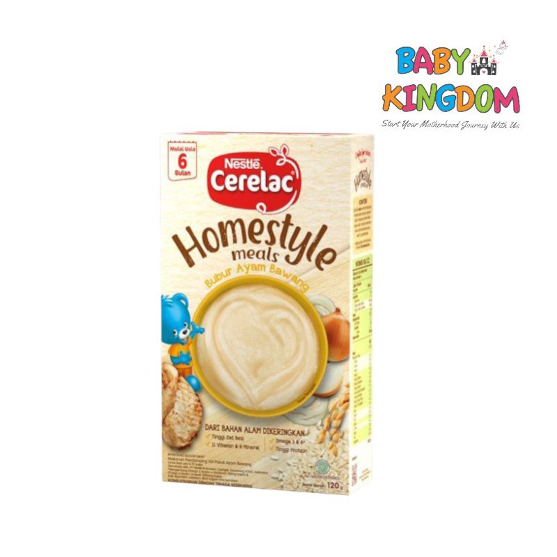 Jual Nestle Cerelac Homestyle Ayam Bawang 120gr | Shopee Indonesia