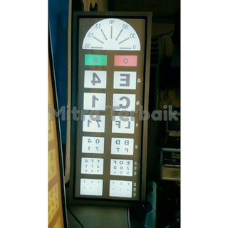 Jual Snellen Chart Elektrik dengan remot - Optotype Snellen - Snellen ...