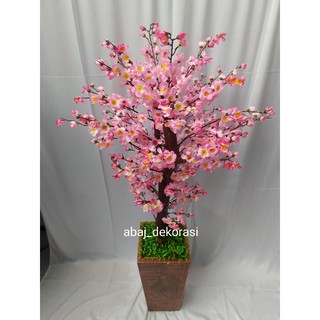 Jual sakura artificial 120cm- pohon sakura plastik- pohon sakura ...