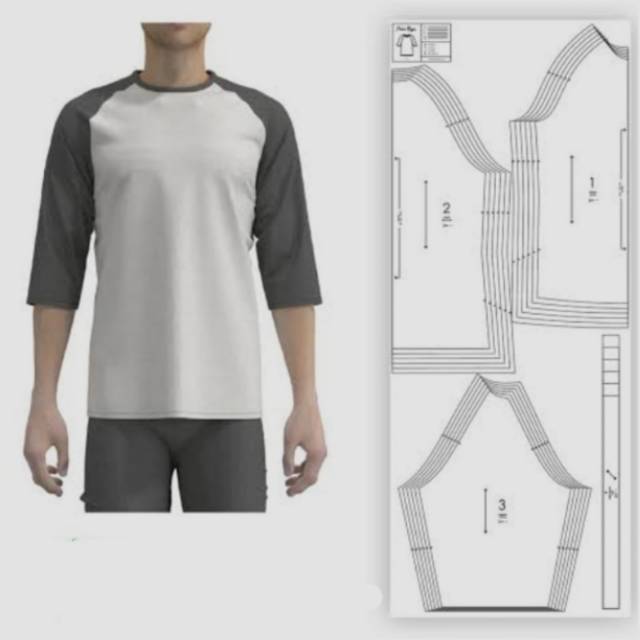 Jual Pola reglan ¾ dan lengan panjang | Shopee Indonesia