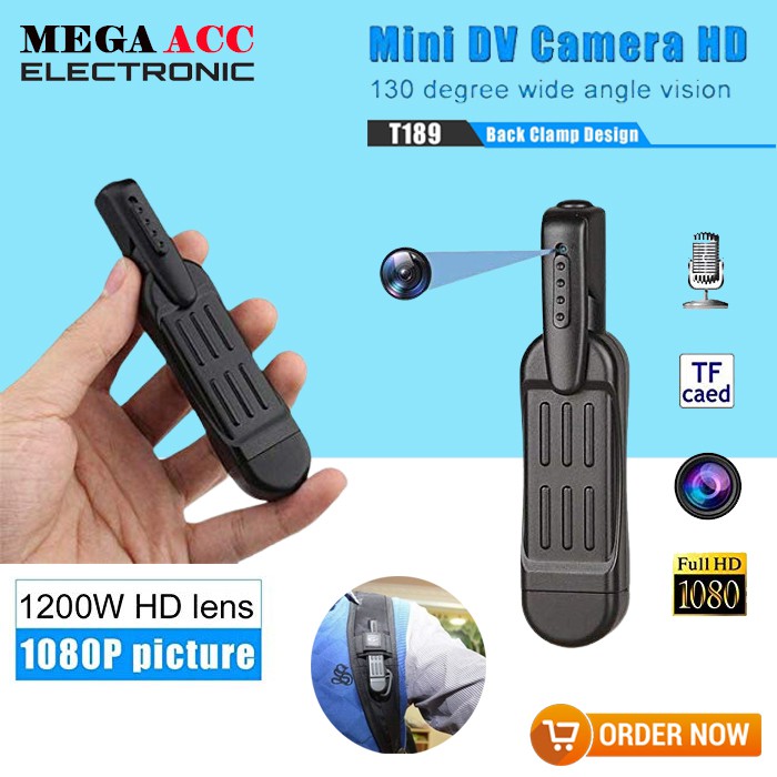 Jual Spy Camera Mini Pen Clip T189 - Kamera Tersembunyi Model Pulpen ...
