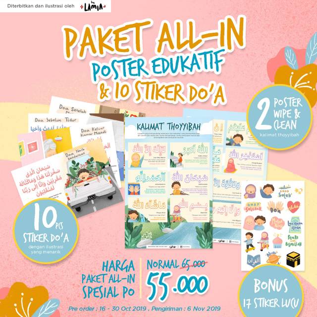 Jual Paket Poster dan stiker | Shopee Indonesia