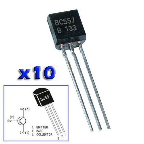 BC557 BC-557B 557 NPN PNP Transistor bc 557 | Shopee Indonesia