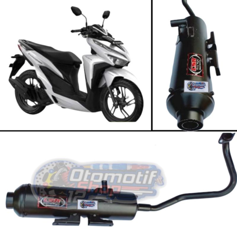 Jual Knalpot Bobokan Racing Vario 150 125 All New 2018-2019 Merek CSR ...