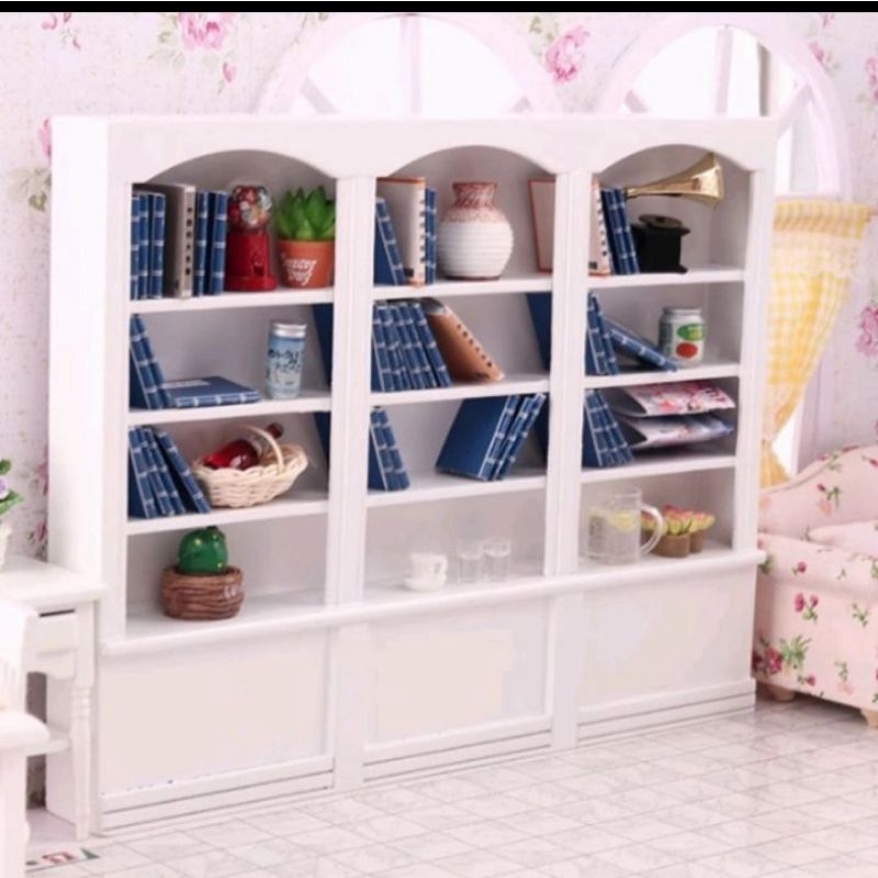 Jual Miniature lemari library bookcase perpustakaan figma figure ...