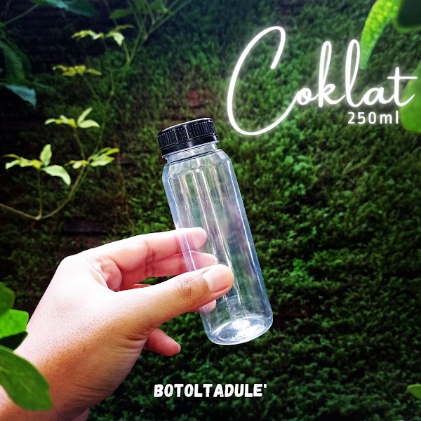 Jual Botol Coklat 250ml / Botol Plastik Coklat 250ml / Botol Plastik ...