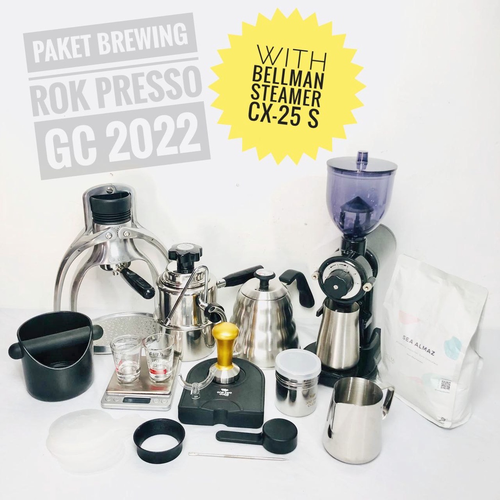 Jual Paket Seduh ROK Presso GC Alat Pembuat Kopi Espresso Manual Brew ...