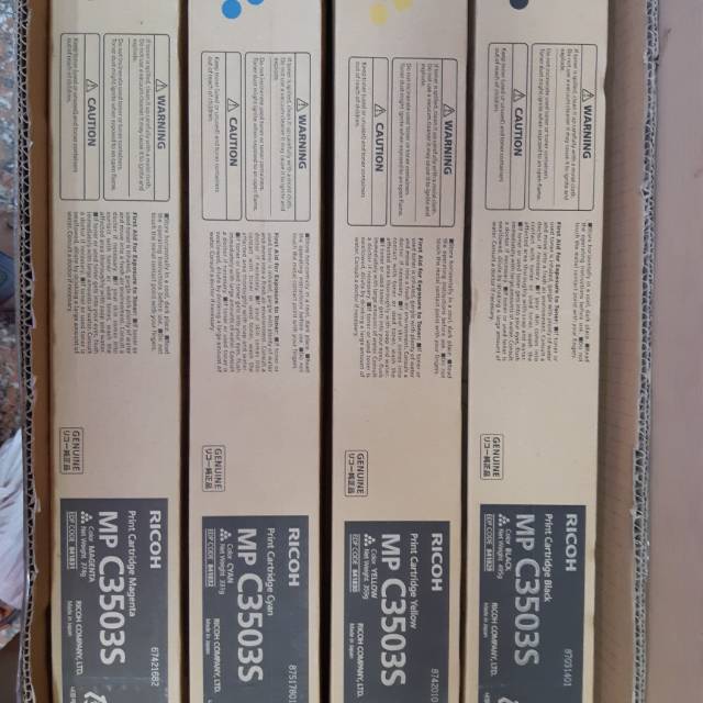 Jual Toner set original Ricoh MP C3503 | Shopee Indonesia