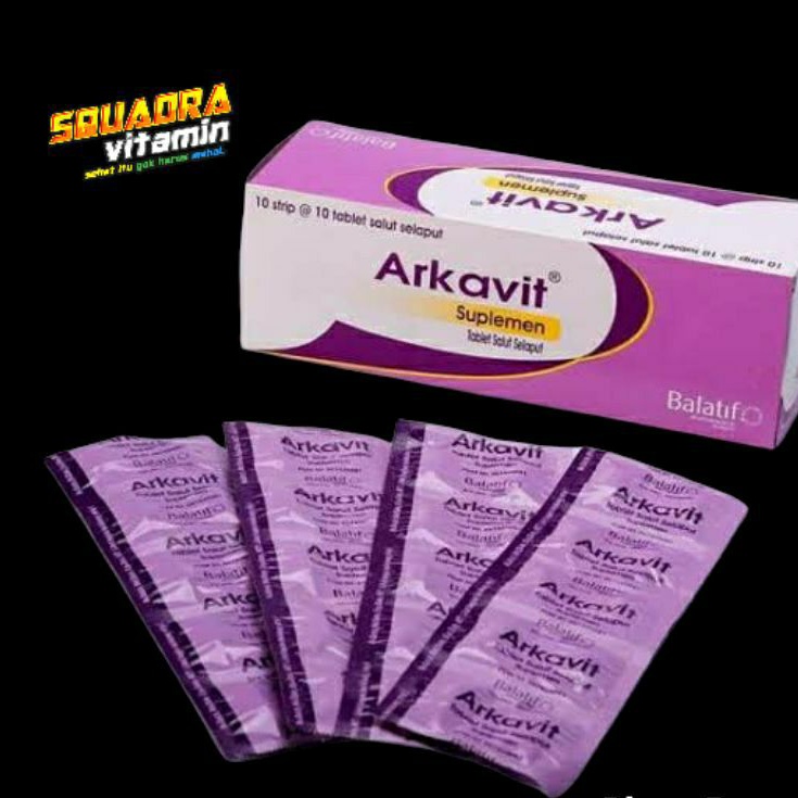 Jual ARKAVIT PER STRIP | Shopee Indonesia