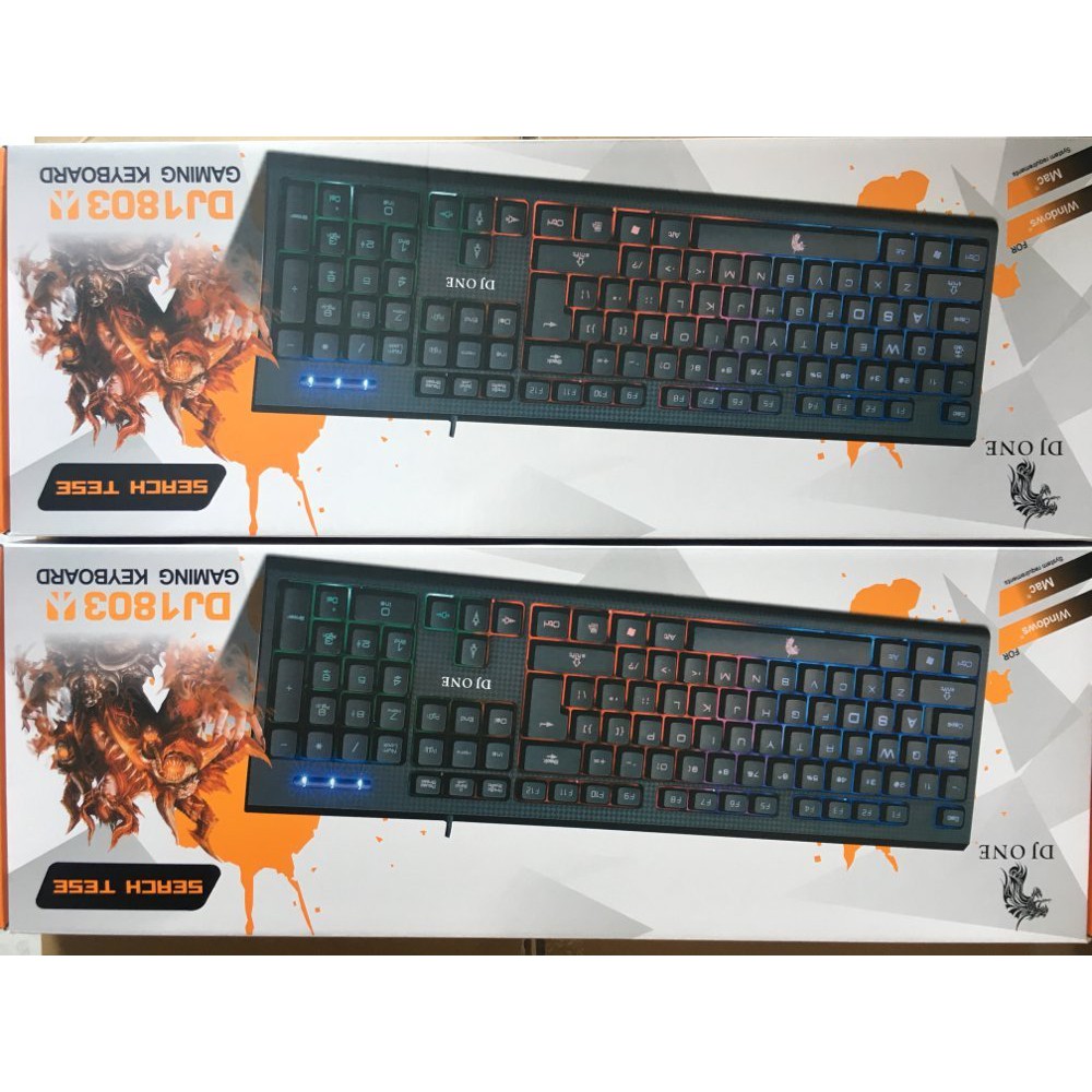Jual Beli 10 gratis 1 Keyboard berlampu LED djone gaming 1803 | Shopee ...