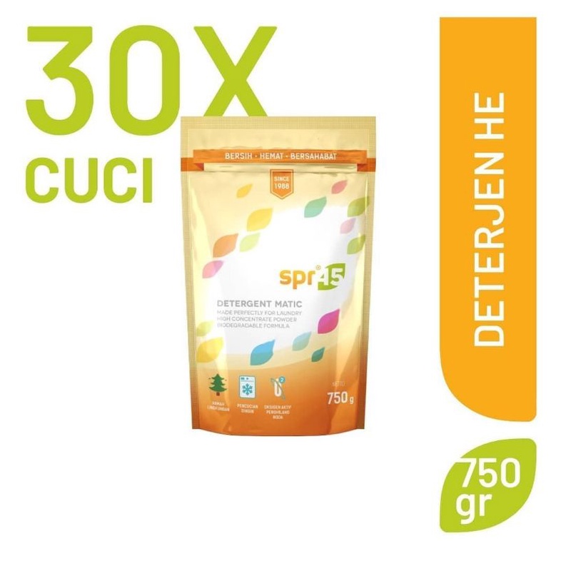 Jual SPR45 DETERGEN LAUNDRY 750 GRAM | Shopee Indonesia