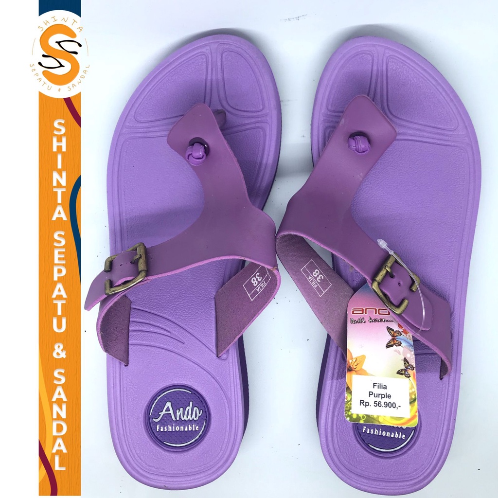 Jual SANDAL JEPIT ANDO (WANITA) | Shopee Indonesia