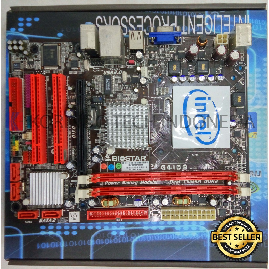 Jual Motherboard Biostar G41 DDR3 Indonesia|Shopee Indonesia