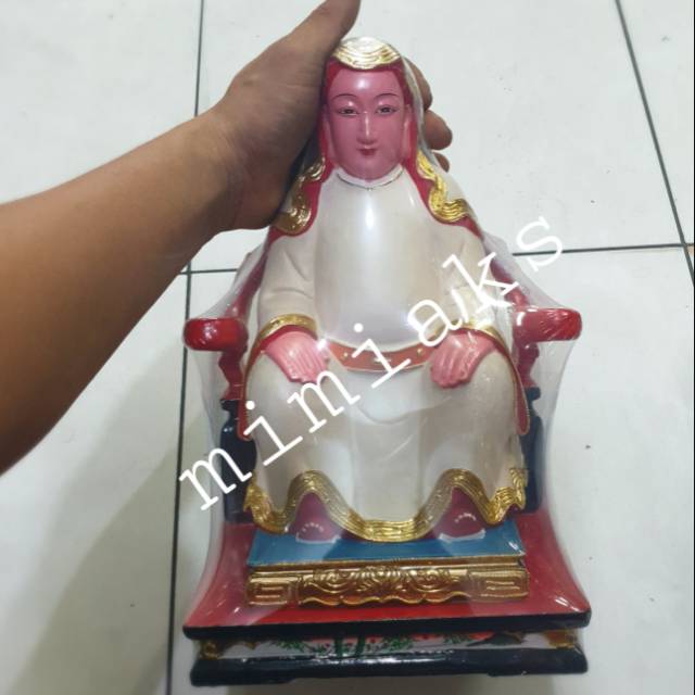 Jual Patung Datuk Po Istri Datuk Putih Kayu 12in | Shopee Indonesia