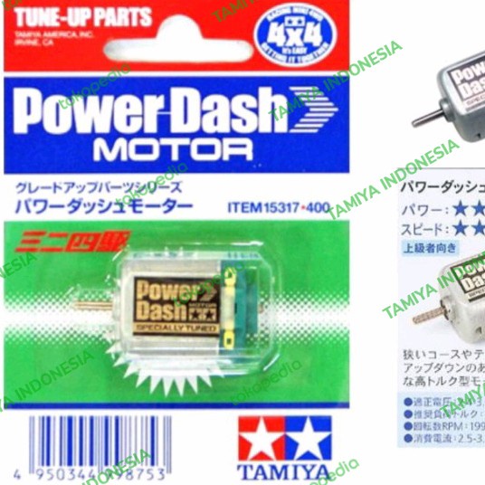 Jual TAMIYA 15317 DINAMO POWER DASH MOTOR | Shopee Indonesia