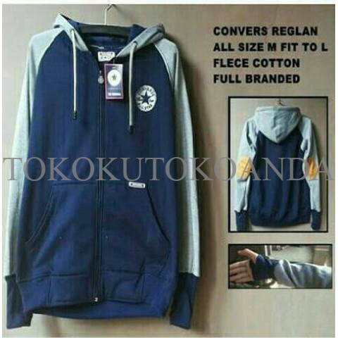 Jual JAKET CONVERS REGLAN / JAKET CONVERSE REGLAN / JACKET | Shopee ...
