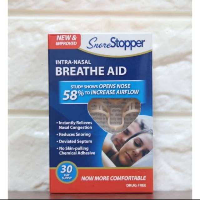 Jual Alat anti ngorok dengkur Snore stopper intra-nasal breathe aid ...