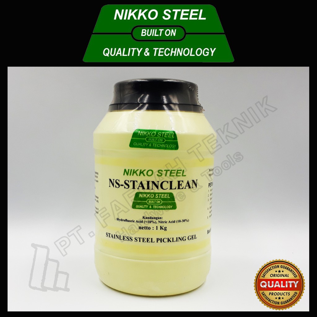 Jual NIKKO STEEL NS-Stainclean Stainless Steel Pickling Gel 1 kg ...