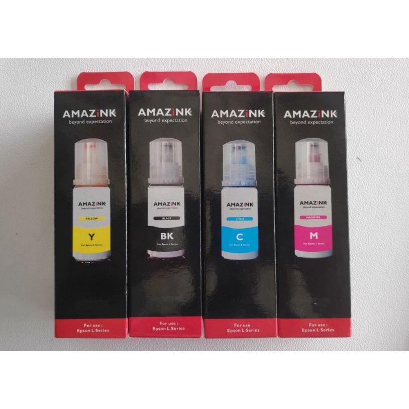 Jual TINTA PRINTER EPSON 003 for L series | Original Amazink L1110 ...