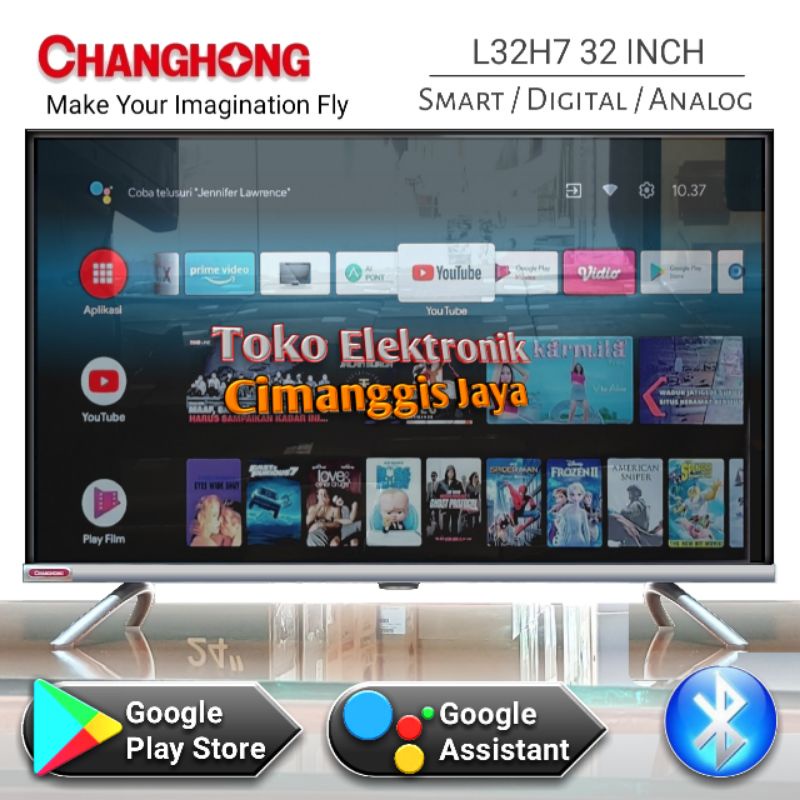 Jual SMART TV LED CHANGHONG 32 INCH DIGITAL | Shopee Indonesia