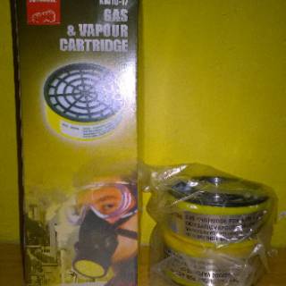 Jual Masker Respirator Double + filter gas "Krisbow" (masker moncong ...