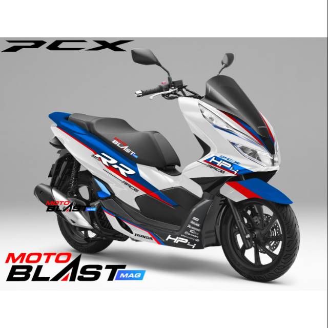 Jual Decal Stiker Honda PCX 150 HP4 Race Full body motoblast | Shopee ...