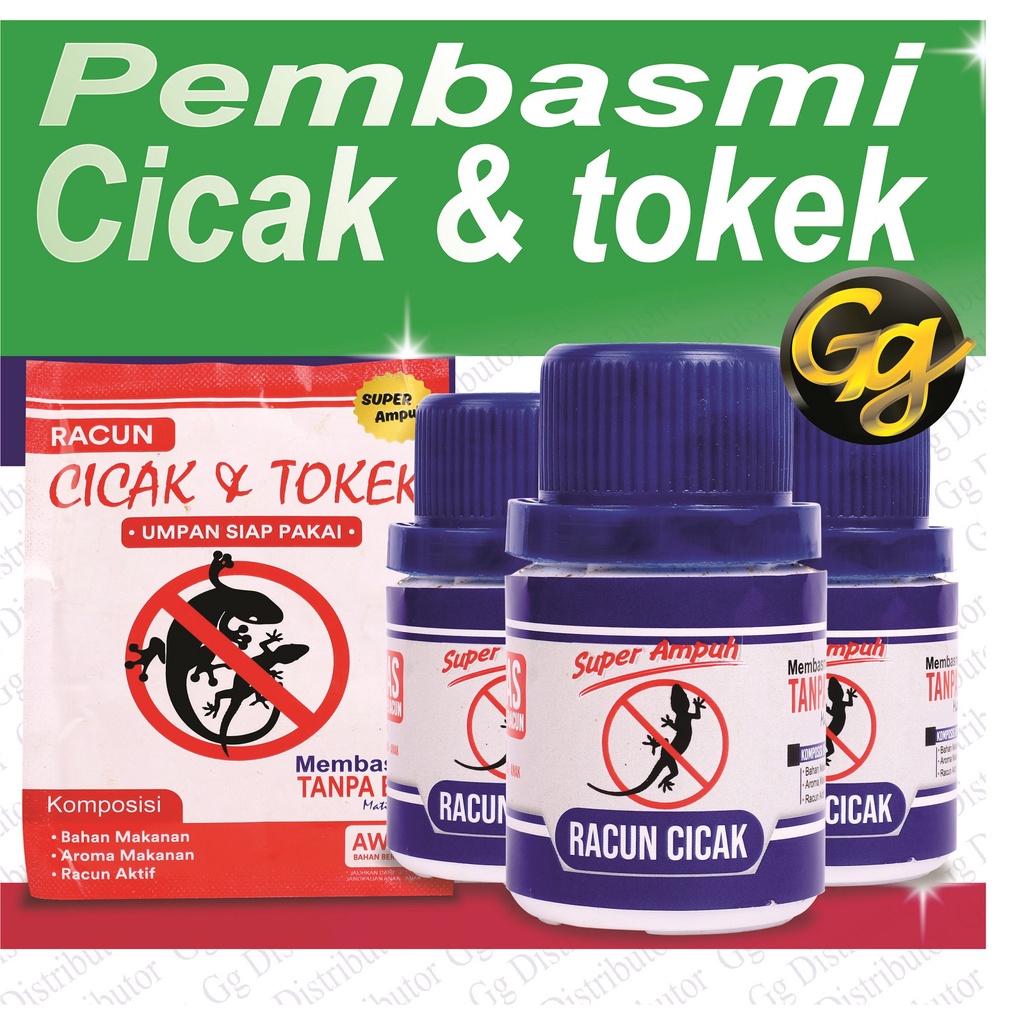 Jual RACUN PEMBASMI CICAK & TOKEK 100% ORIGINAL!!! | Shopee Indonesia