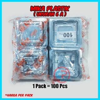 Jual Mika Plastik Ukuran 6A SSY isi 100 Pcs | Shopee Indonesia
