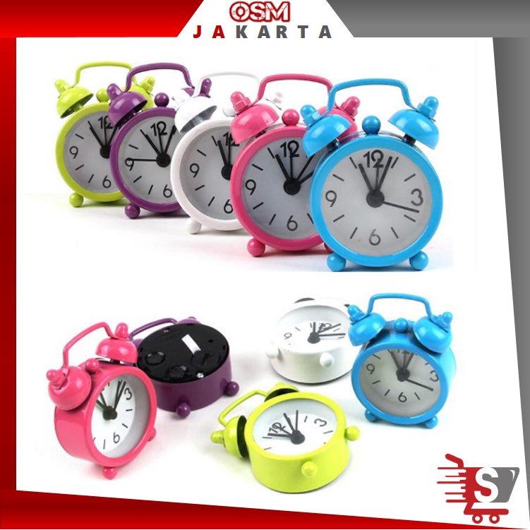Jual OSM JKT J5474 Jam Beker Alarm Mini / Jam Mini / Jam Meja Mini ...