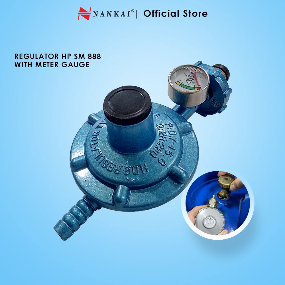 Jual Regulator HP SM 888 With Meter SNI Nankai | Shopee Indonesia