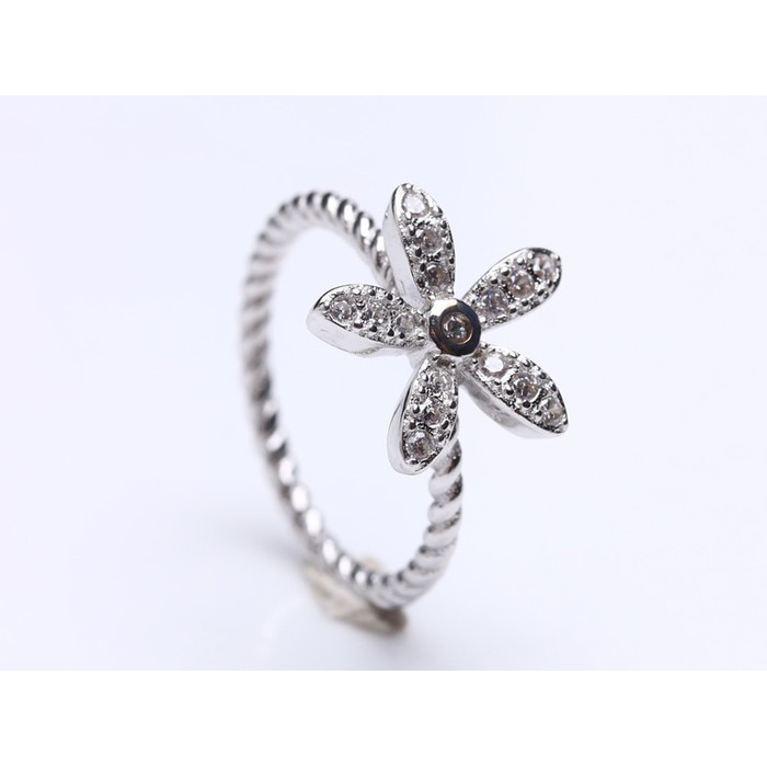 Jual Ring Silver Emas Putih ASLI, Made in Korea, RL 142 (Garansi 6 ...