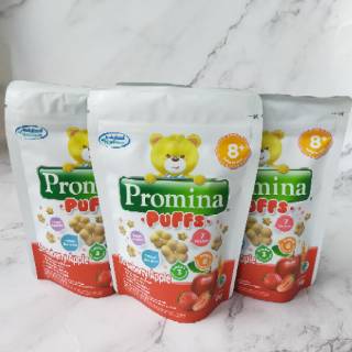 Jual Promina Puff Snack Bayi 15 gr Strawberry Apple Promina Puffs Snack ...