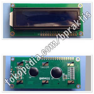 Jual LCD Display 1602 Module Blue screen 16x2 Character | Shopee Indonesia