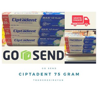 Jual Odol Ciptadent pasta gigi ciptadent 75g + 15 gr murah harga grosir ...