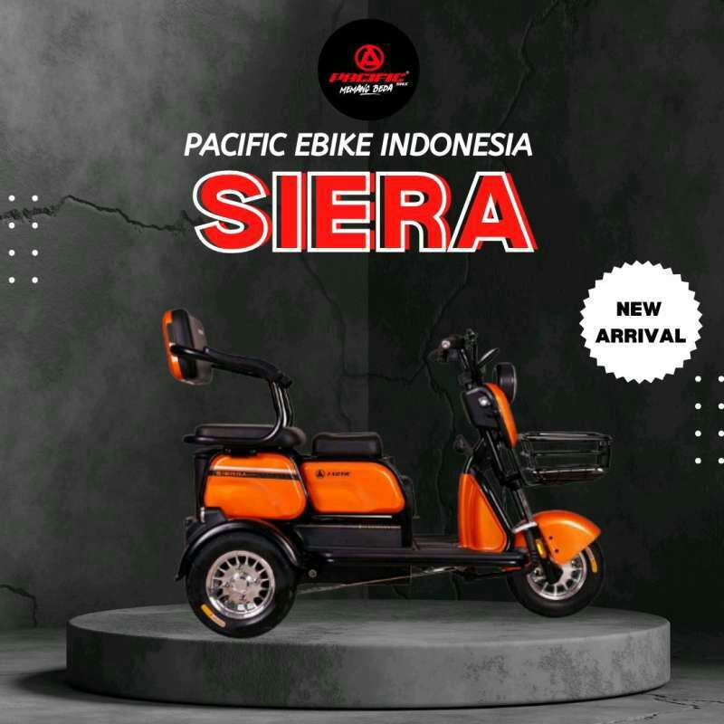 Jual sepeda listrik exotic sierra 3 roda | Shopee Indonesia