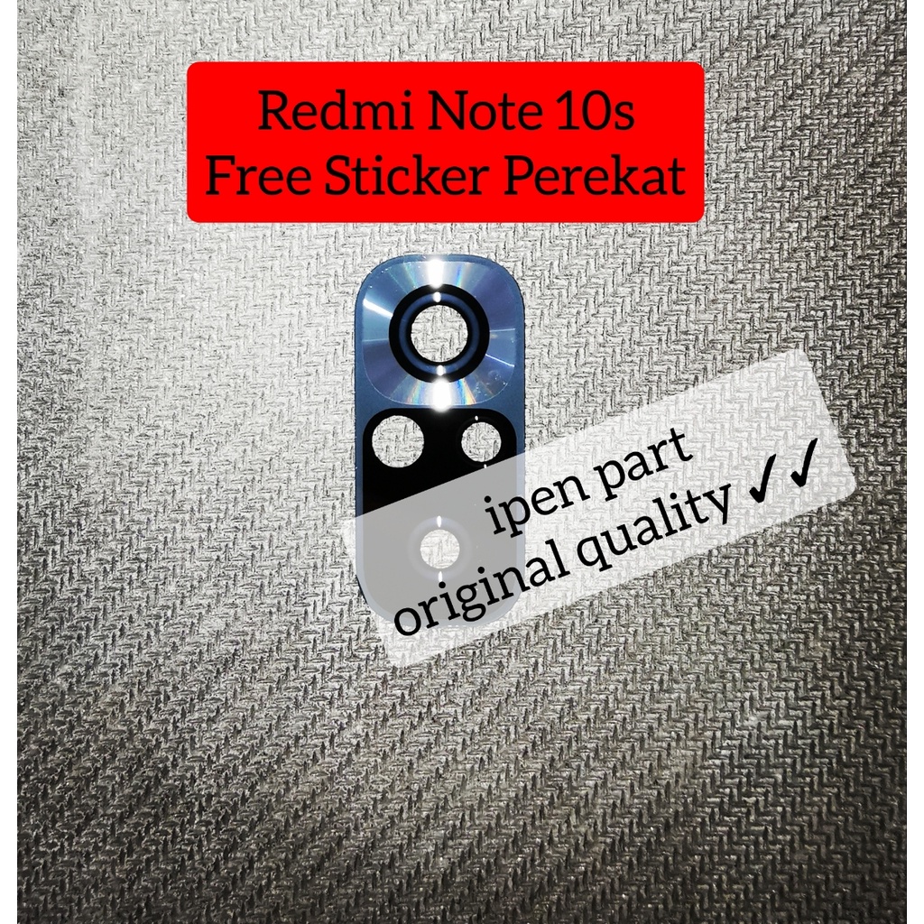 Jual Kaca Kamera Redmi Note 10S 10 s Original Lensa Camera Belakang ...