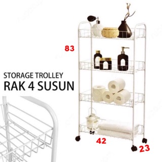 Jual ACE HARDWARE Troli Dapur Slim Rak Serbaguna Roda Hornavan | Shopee ...