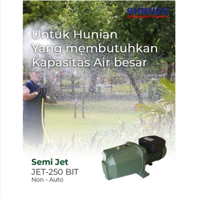 Jual Pompa Air Shimizu Jet-250 BIT Garansi Resmi | Shopee Indonesia