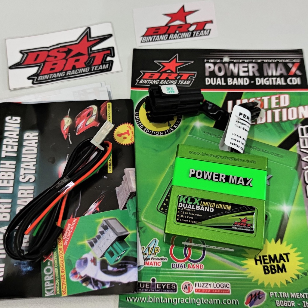 Jual CDI BRT HIJAU LIMITED EDITION DUALBAND KLX 150 DTRACKER 150 KLX ...